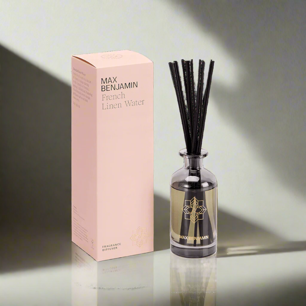 Max Benjamin - French Linen Water Luxury Diffuser – Mrs Tea's on the Ashford Estate