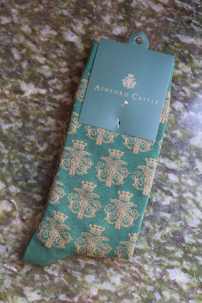 Ashford Castle Crest Crew Socks – Mrs Tea's on the Ashford Estate