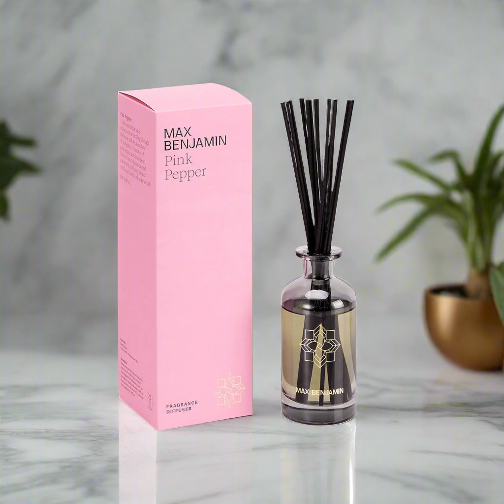 Max Benjamin - Pink Pepper Luxury Diffuser – Mrs Tea's Boutique and Bakery
