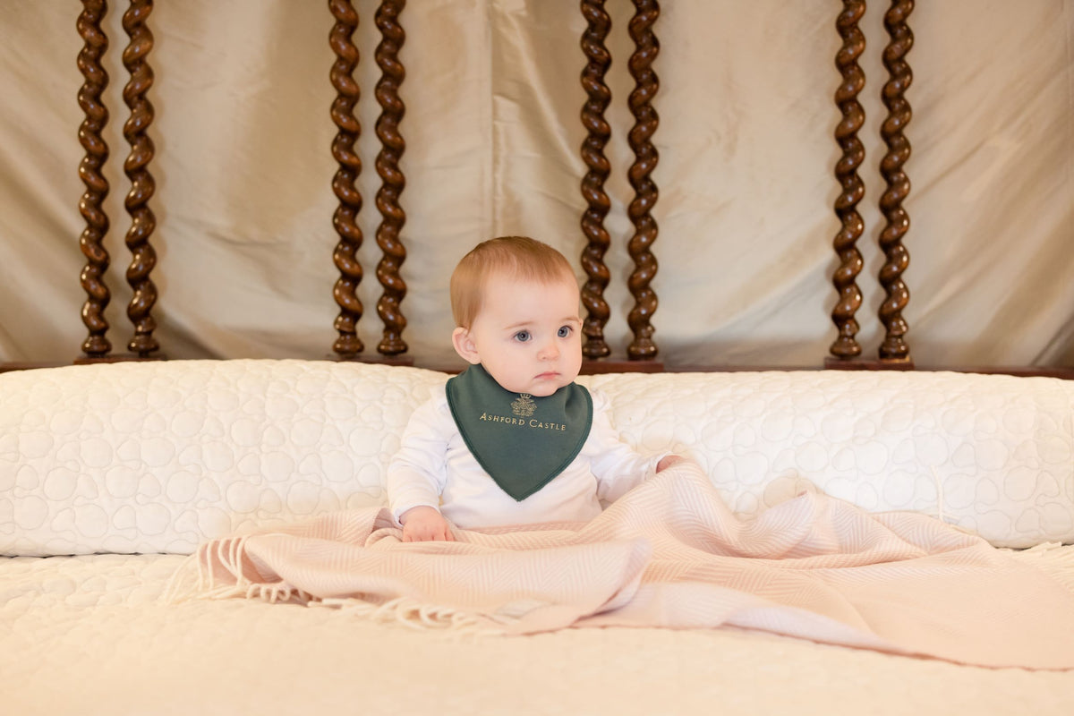 Ashford Castle Baby Dribble Bib – Mrs Tea's on the Ashford Estate