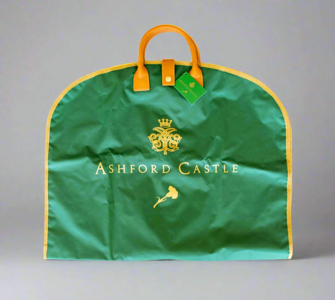 Ashford Castle Green - Suit Bag – Mrs Tea's Boutique and Bakery